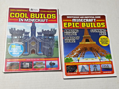 Minecraft Epic Builds And Cool Builds in Minecraft Paperback Books!! | eBay
