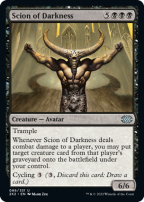 x1 Scion of Darkness - Foil U MTG Double Masters 2022 M/NM, English | eBay