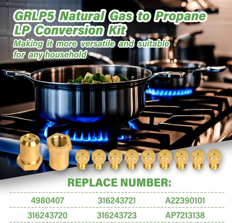 RangeNatural Gas to LP Propane Conversion Kit Frigidaire FCRG3062ADA ...