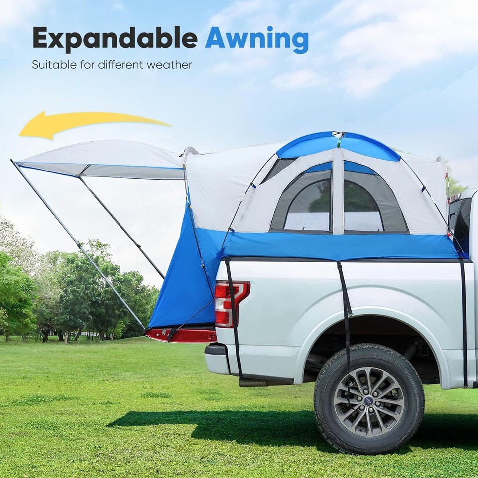 Full Size Camper Top Truck Tent SUV Tailgate Camping Shelter Canopy w ...