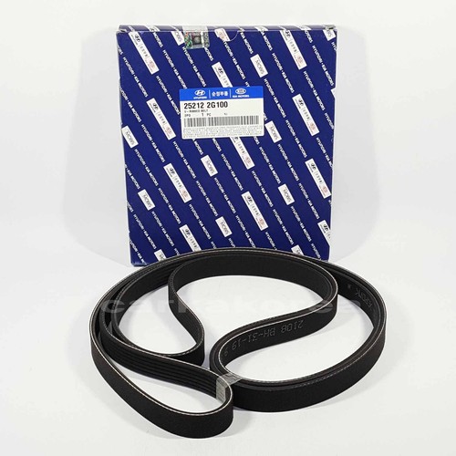 Genuine 252122G100 Drive Fan Belt Ribbed Belt-V For Hyundai Santa Fe ...