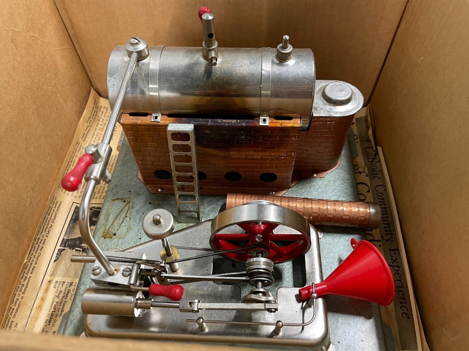 Vintage Jensen MFG CO Style #75 Steam Engine | eBay