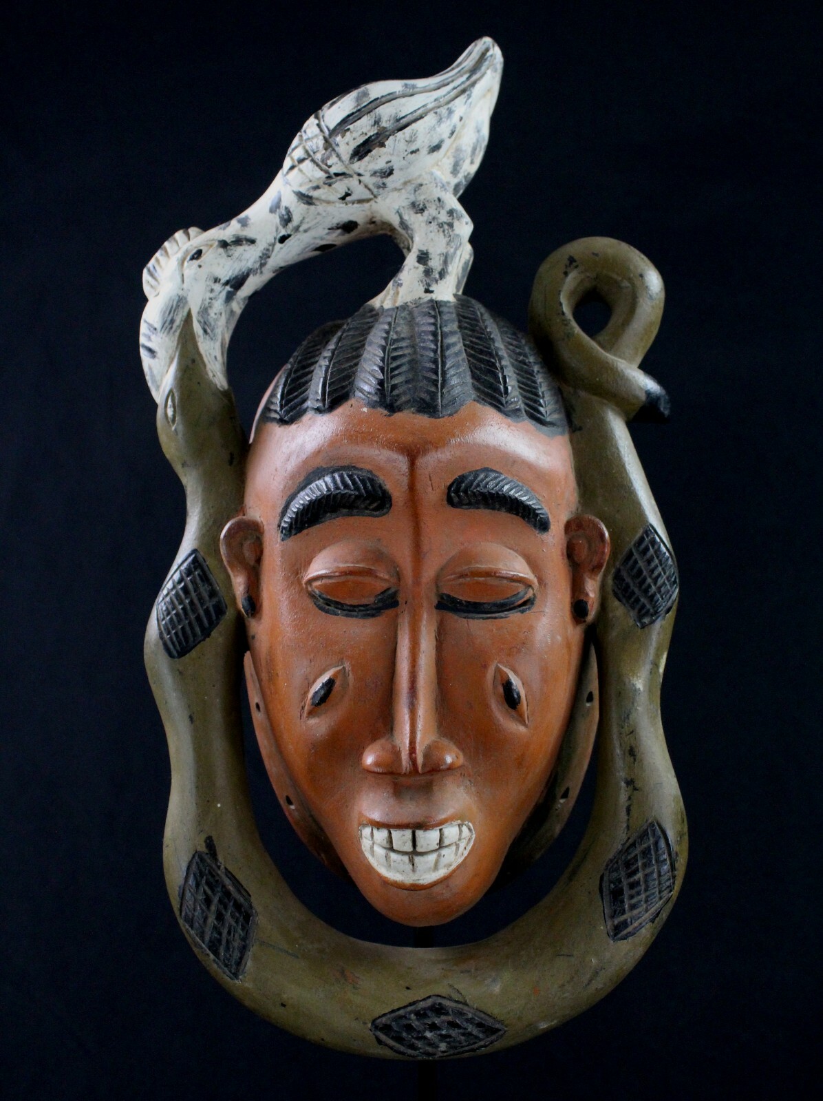 Art Africain Arts Premiers Authentique Masque Gouro Zaouli - Guro Mask ...