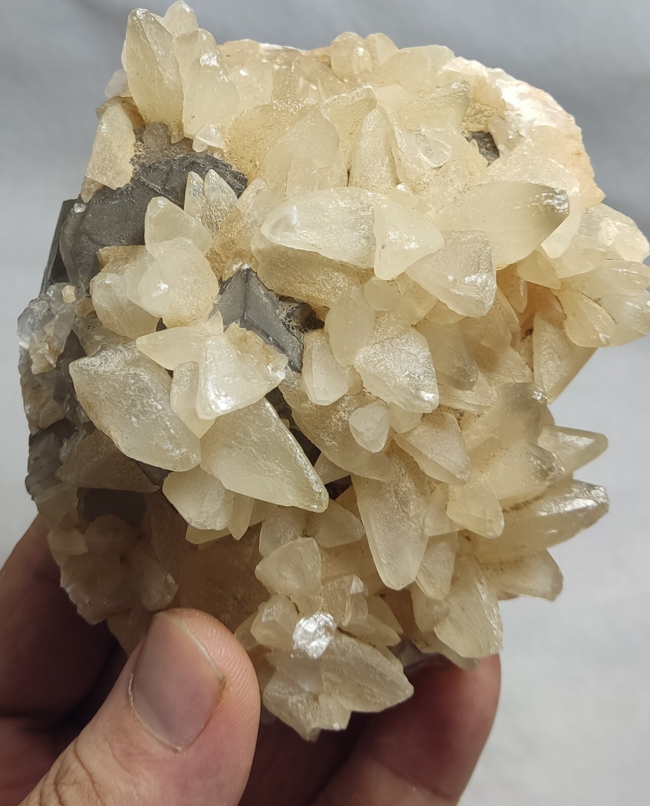 An Aesthetic Naturally terminated specimen of dogtooth calcite 634 ...