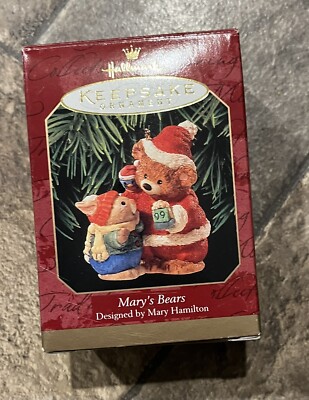 Hallmark Keepsake 1999 Ornament Mary's Bears Designed by Mary Hamilton ...