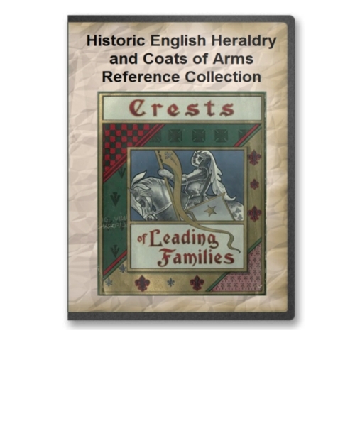Heraldry Book Collection - 34 Coats of Arms Family History Crests Books ...