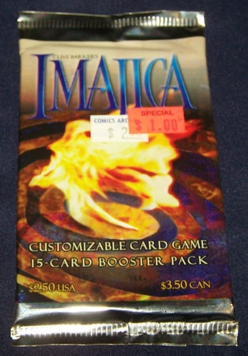 NEW SEALED 1997 Clive Barker's Imajica CCG Card Game - 15 Card Booster ...
