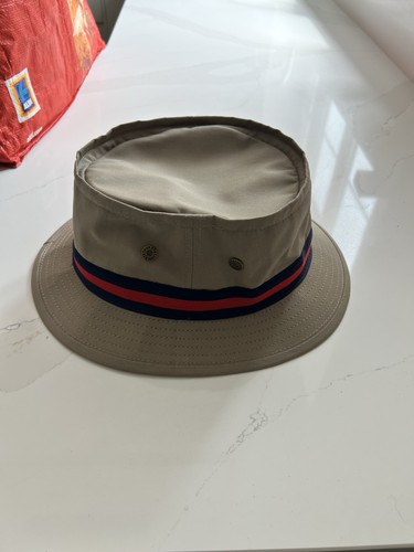 Genuine US Stetson Fairway Pork Pie Bucket Hat LARGE Bob Mortimer Gone ...
