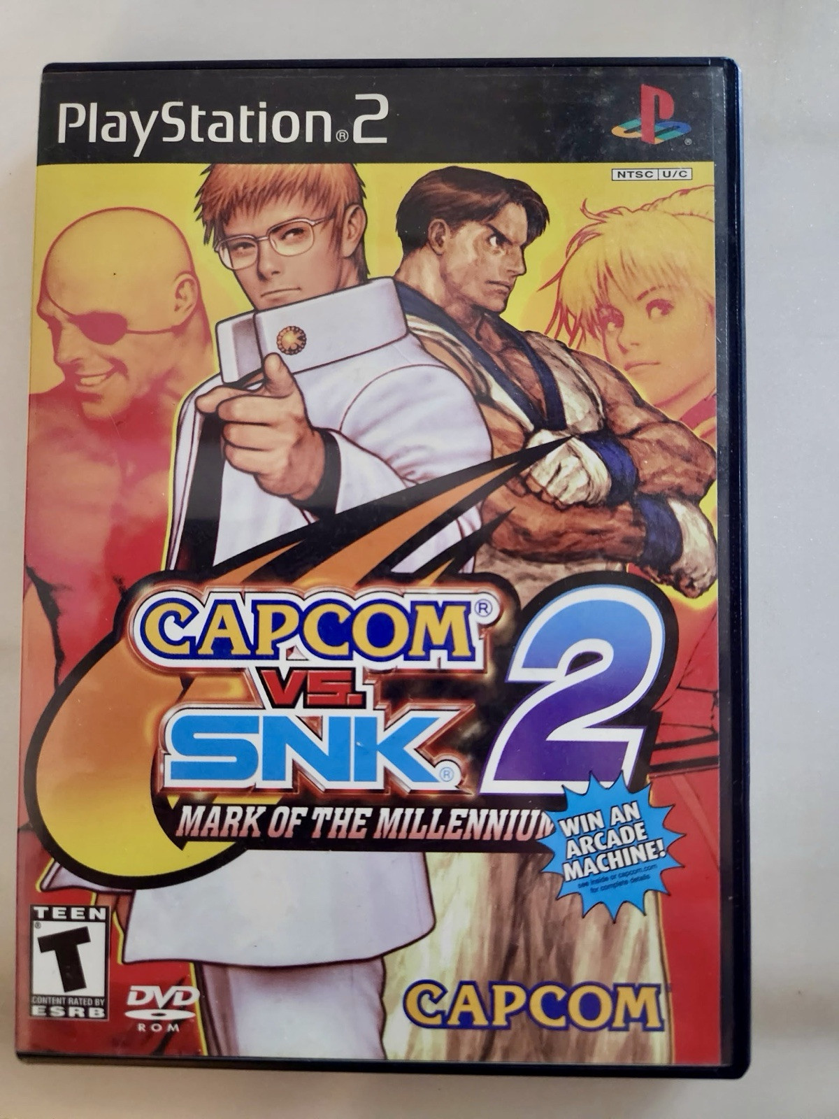 Capcom vs. SNK 2 Mark of the Millennium Playstation 2 PS2 CIB Complete ...