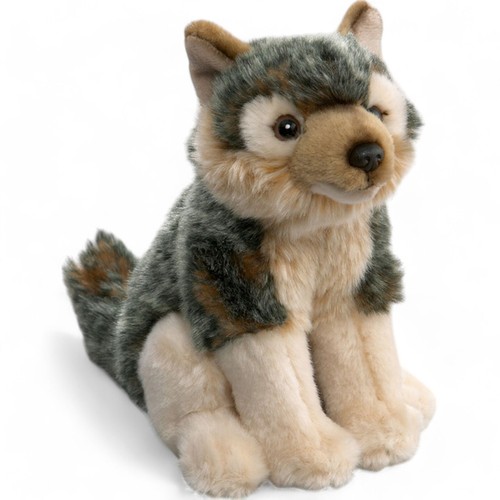 Carl Dick Wolf sitting, Stuffed Animal, Plush Toy | eBay