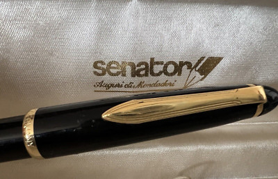 Senator Fountain Pen Piston With Iridium Point Black Ink Pelikan | eBay