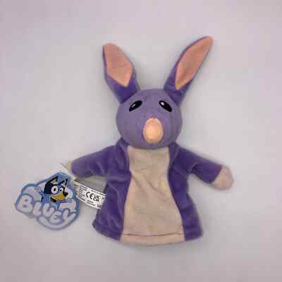 Bluey Bob Bilby Purple Mouse Plush Toy Puppet New | eBay