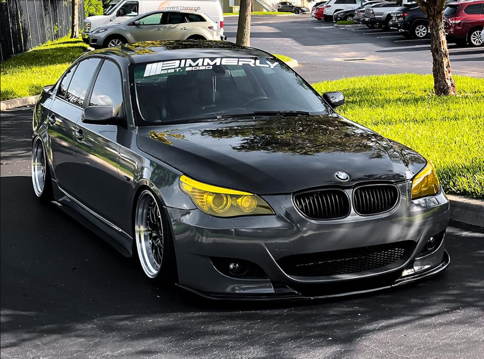 Amber Headlights Yellow Spray Paint Bumper Lights Fog Lights Bright ...