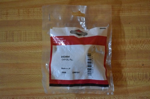 Briggs & Stratton 843464 Oil Fill Cap OEM for sale online | eBay