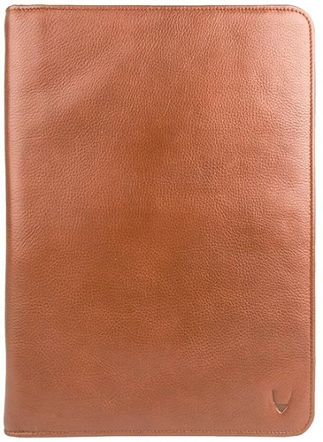NEW HIDESIGN LEATHER ZIP FILE FOLDER WRITING PADFOLIO WITH TABLET ...