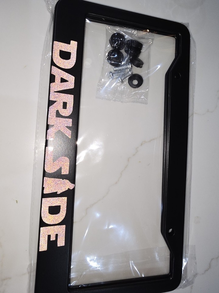 Star Wars Vader Dark Side License Plate Frame | Genuine OEM