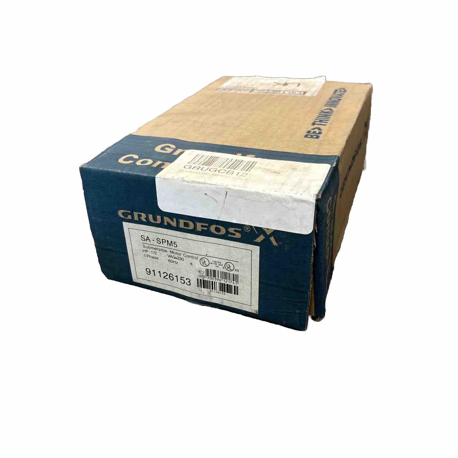 GRUNDFOS Submersible Motor Control SA-SPM5 in Opened Box Looks Unused ...