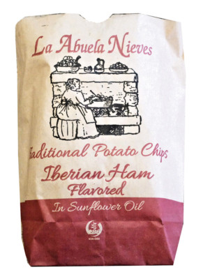 Spanish Authentic Artisan Iberico Ham Flavoured Potato Crisps 150g ...