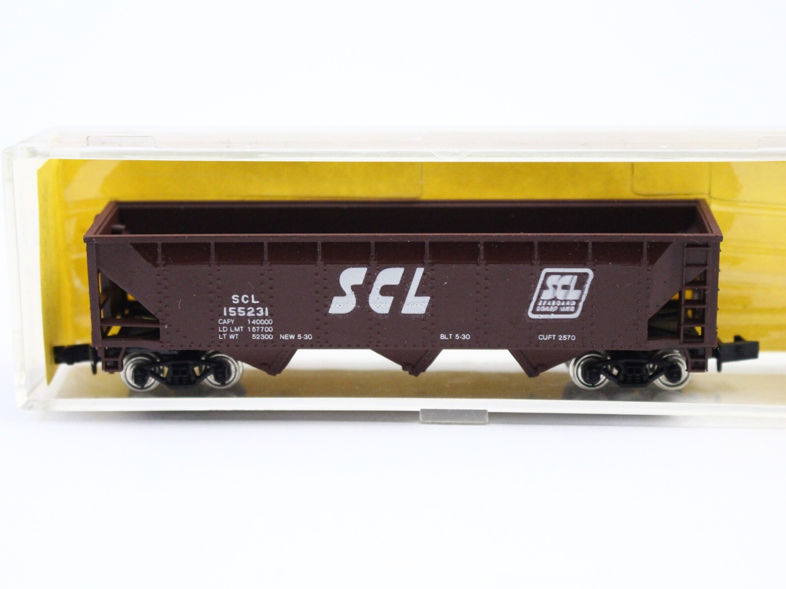 SCL 155231 Three Bay Hopper Car Con-Cor N Scale | eBay