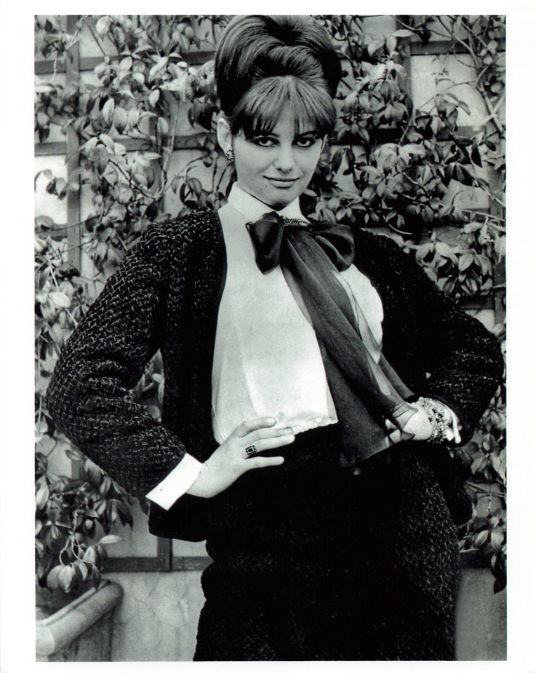 Claudia Cardinale 1950s Fashion Photo Portrait 8x10 Early Model Image ...