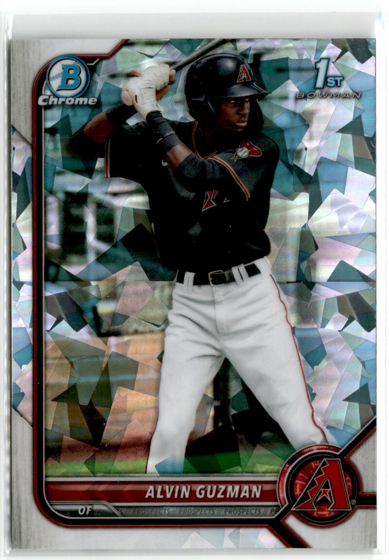 2022 Bowman Chrome Atomic Refractor Alvin Guzman #BCP-18 1st Arizona | eBay