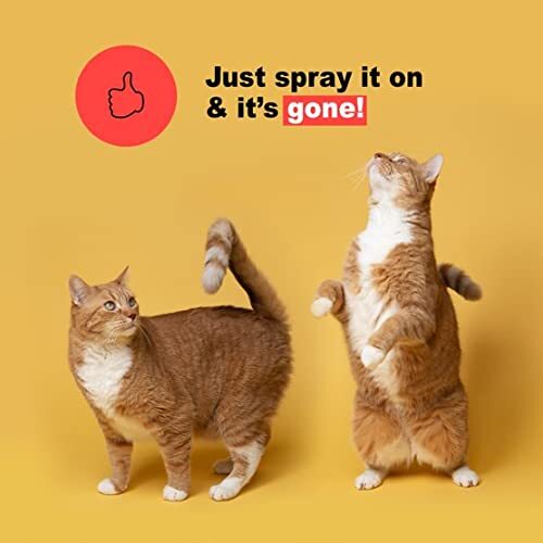 Urine Gone Pet Stain & Odor Remover Professional Strength Fast-Acting ...