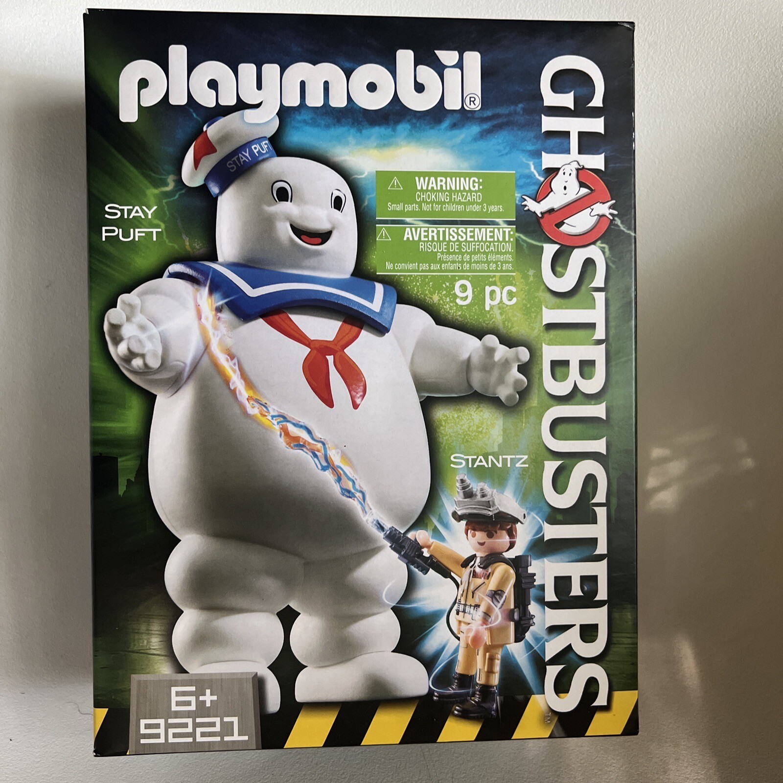NEW Playmobil Ghostbusters #9221 Stay Puft Marshmallow Man Figure Set