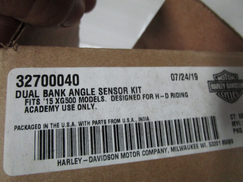 2015 Harley Davidson XG500 Street Dual Bank Angle Sensor Kit RIDING ...