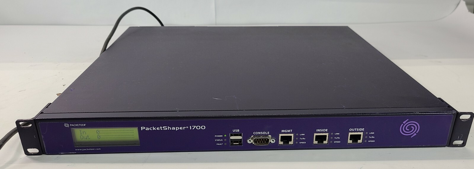 Packetwise Packeteer Packetshaper 1700 Packetwise Tech 117-10006441-R ...