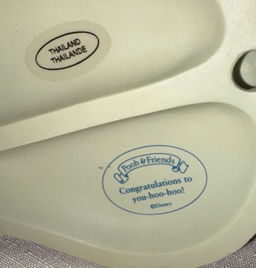 Disney Pooh & Friends Congratulations To You-Hoo-Hoo Tigger Porcelain ...