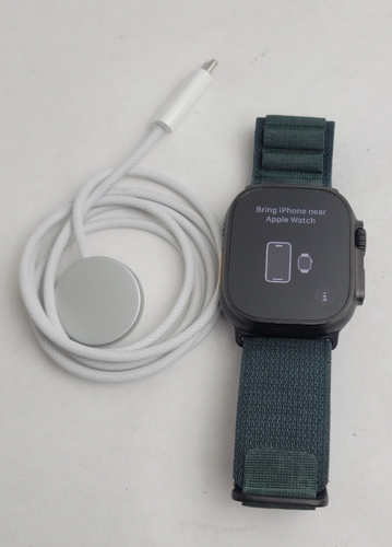 Apple Watch Ultra 2 49MM Black Titanium Case A2986 GPS BATTERY %100 | eBay