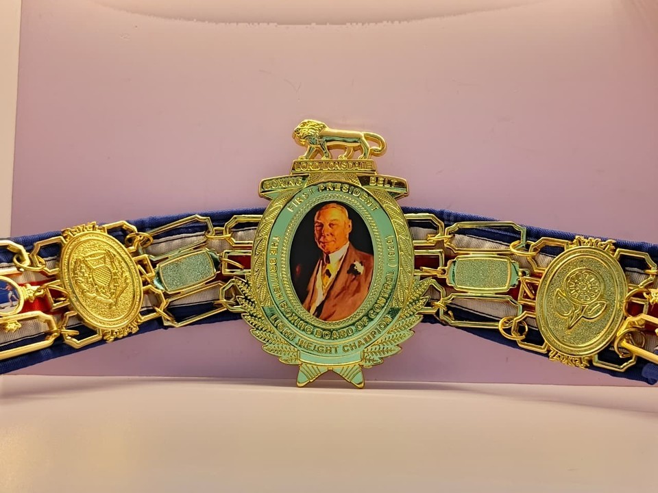 British Council Boxing Board Lightweight Lord Lonsdale Championship ...