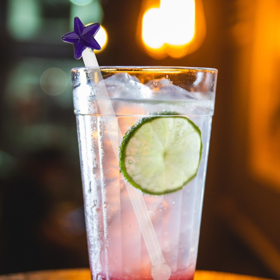 5 Pcs Glass Mixing Rod Stirrers for Cocktails Stirring Sticks Reusable ...