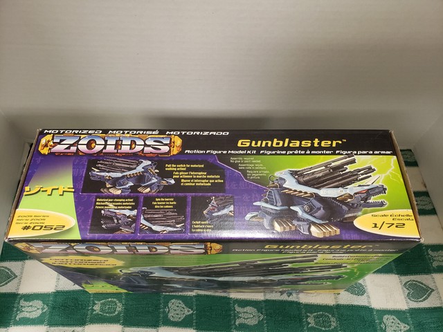 Zoids by Hasbro Gun Blaster Gunblaster #052 Motorized Action Figure ...