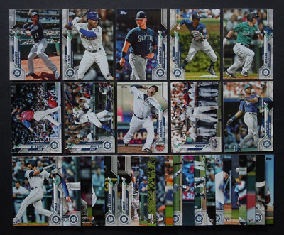 2020 Topps Seattle Mariners Team Set w/Update 32 Cards Kyle Lewis RC ...