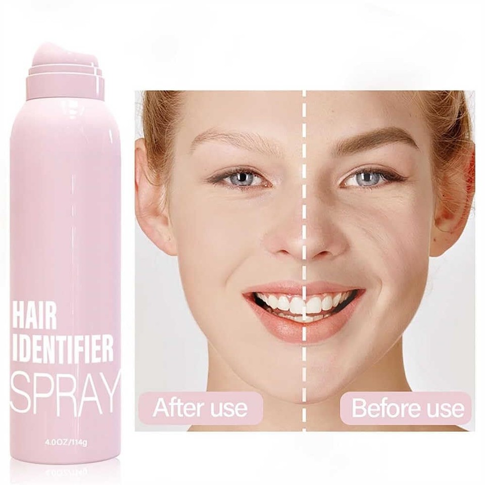 Hair Identifier Spray for Face Shaving Skin Dermaplaning Hair Beard ...