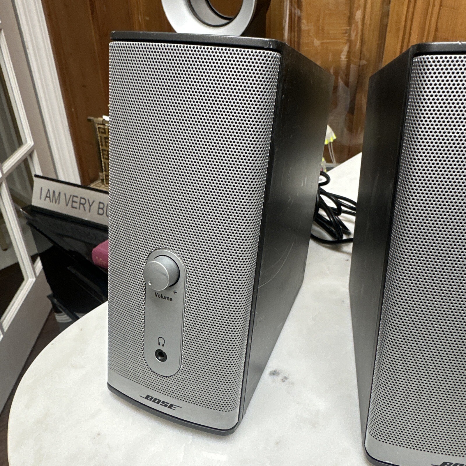 Bose Companion 2 Series II Speakers Multimedia System Computer No Power ...