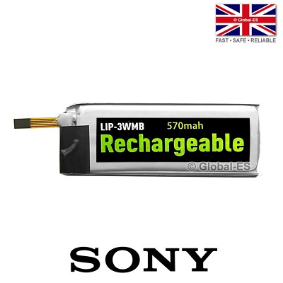 Sony LIP-3WMB Hi-MD MiniDisc Walkman Gumstick Battery - 3.7V 570mAh | eBay