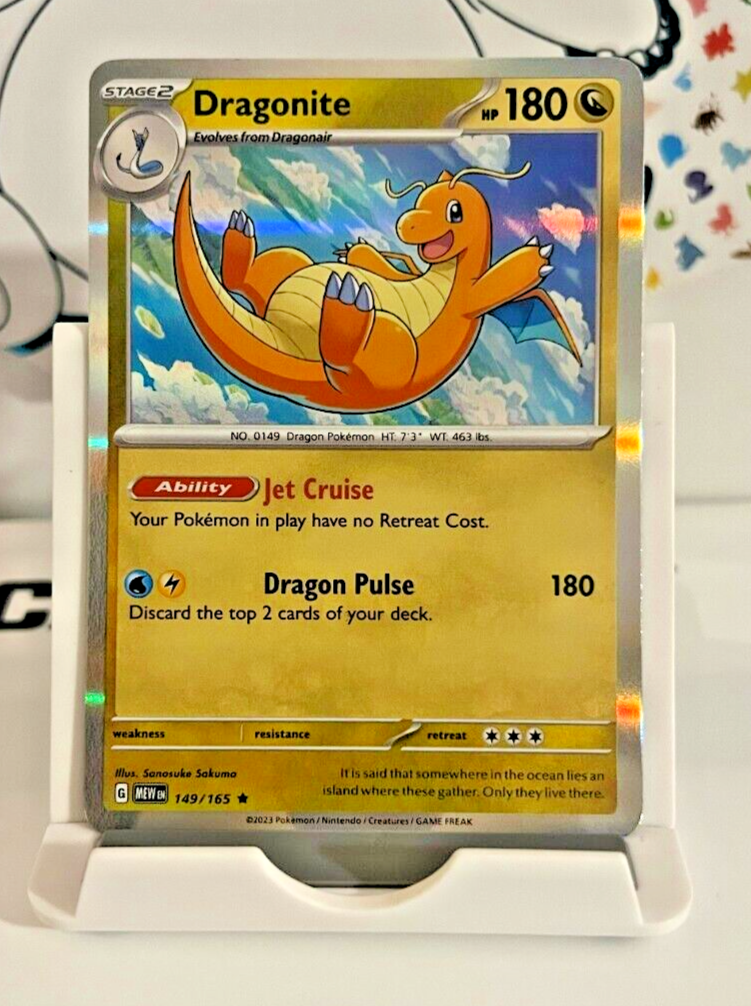 Dragonite 149/165 Holo Pokemon Scarlet & Violet 151 NM | eBay
