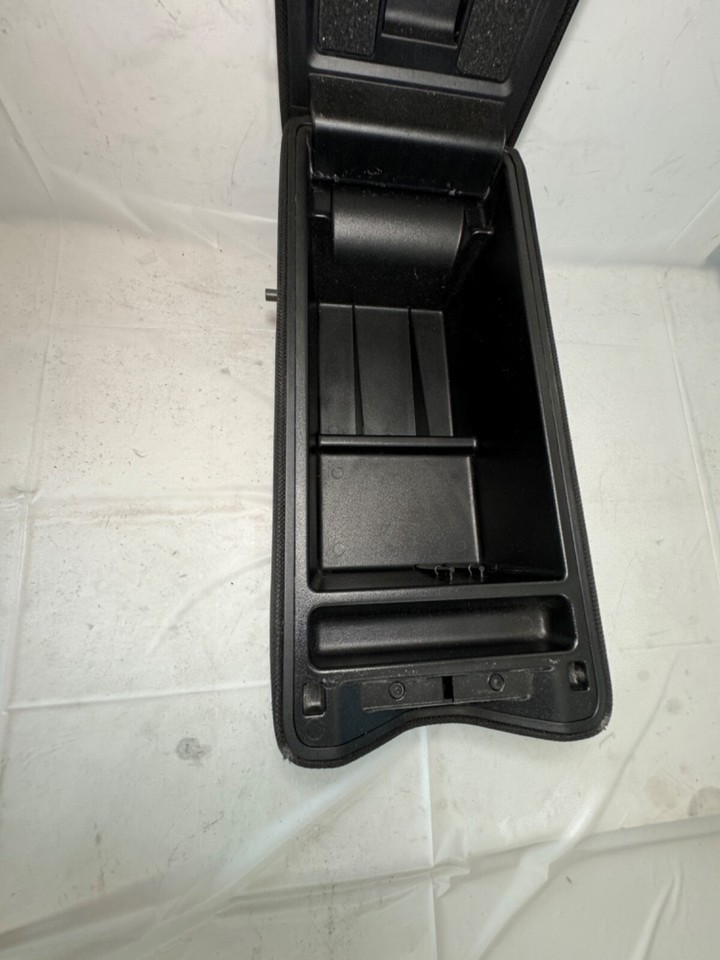04 - 11 Ford Ranger Center Console Arm Rest BLACK Armrest Storage ...