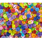 100 x Small Mixed Buttons - Bulk, Art, Scrapbooking, Card Making ...