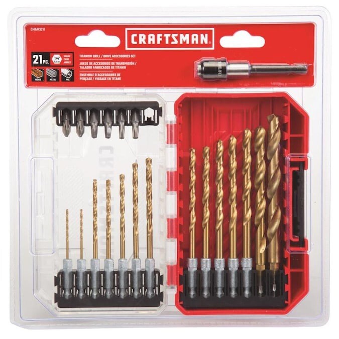 Craftsman drill guarantee bit set top lowes