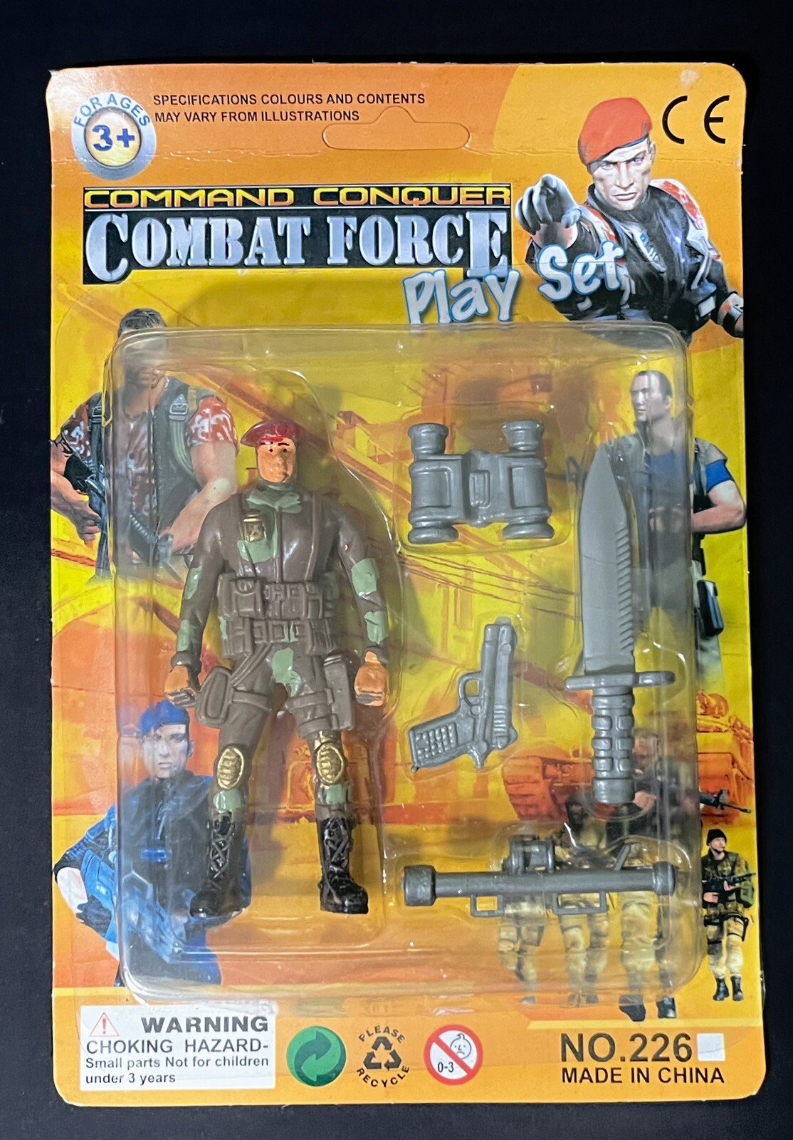 Command Conquer Combat Force Play Set NO. 226 Man Shing Toy Company | eBay