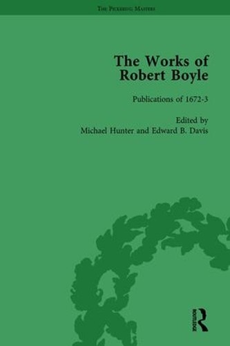 The Works of Robert Boyle, Part I Vol 7 by Edward B. Davis and Michael ...