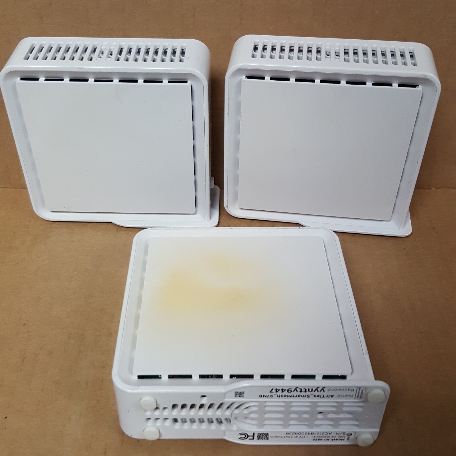 Lot of 3- AirTies Air 4920 WiFi Extender SmartMesh 2.4GHz & 5GHz ...