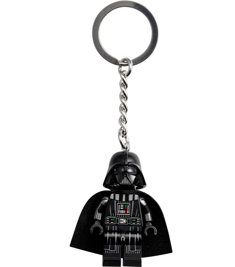 LEGO DARTH VADER MINIFIGURE KEYRING STAR WARS 854236 KEYCHAIN KEY RING ...