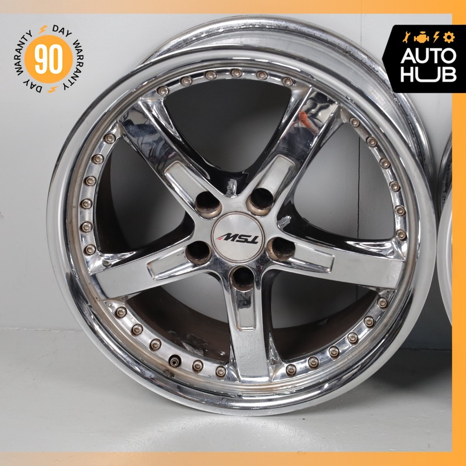 Mercedes R129 500SL SL500 300SL 8 x 17 17" Wheel Rim Rims Tires Set TSW ...