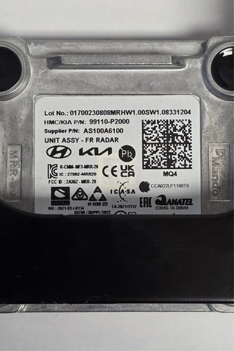 GENUINE 2021-2023 Kia Sorento Adaptive Cruise Control Sensor OEM 99110 ...