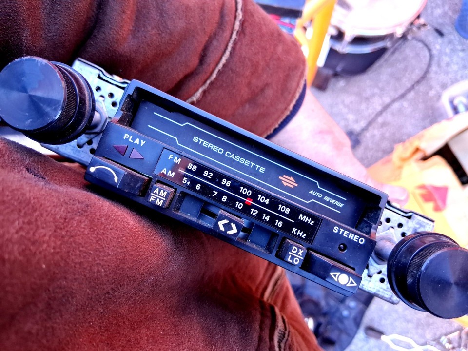 Steco Am/Fm Auto Radio Car Stereo Cassette Player Vintage | eBay
