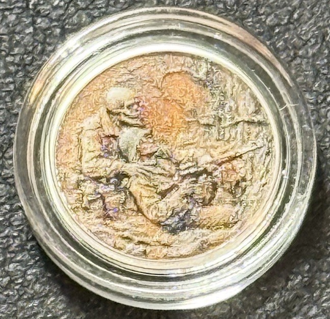 2025 1 Gram .999 Silver The Warmonger Colorized Ailver Art Round In ...